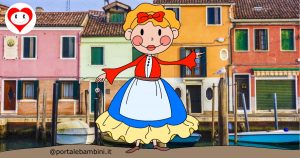 Colombina da Colorare | portalebambini.it