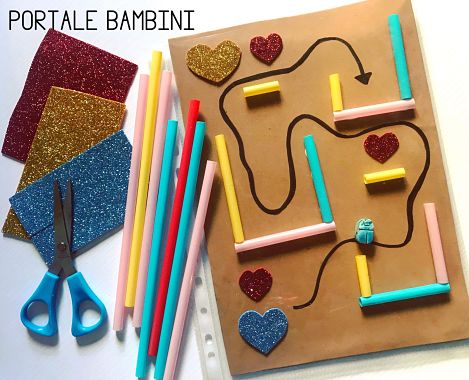 REALIZZIAMO UN SEMPLICE LABIRINTO | portalebambini.it
