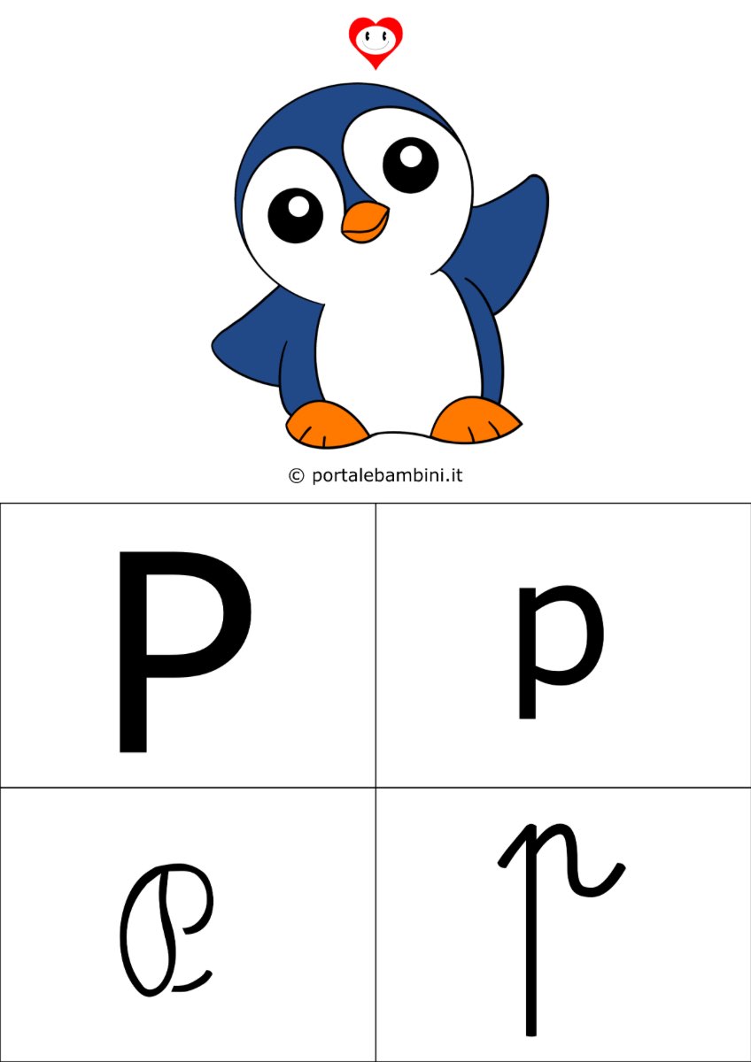 Alfabetiere da Stampare | portalebambini.it