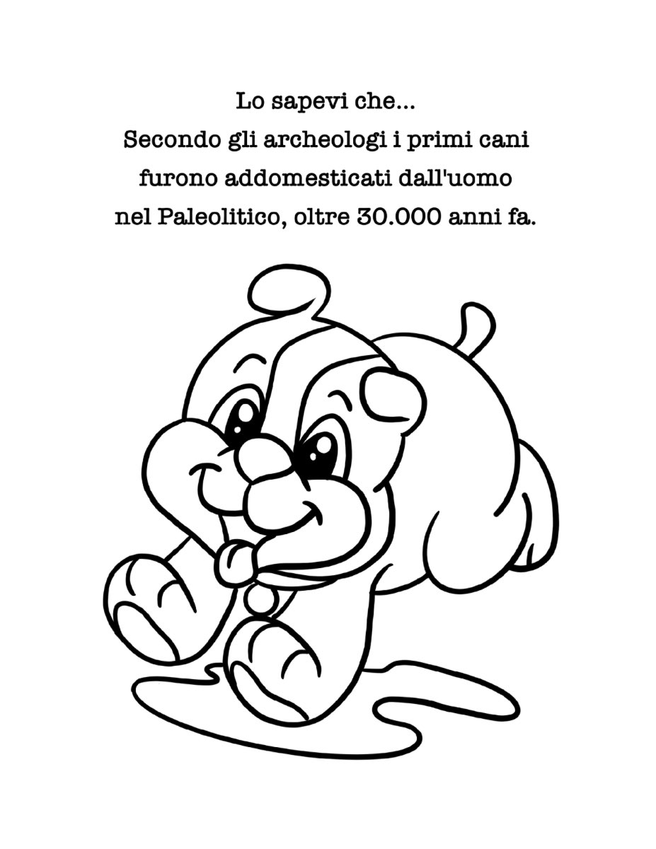Cani da Colorare (stampa gratis) | portalebambini.it