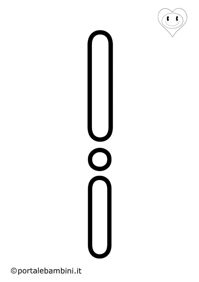 Lettere da Stampare e Colorare