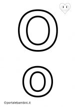 Lettere da colorare (stampa gratis) | portalebambini.it