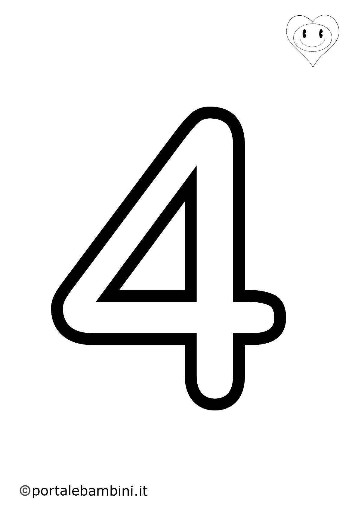 Numero Colorare Numeri Stampare Template Sketch Coloring Page