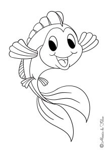 Pesci da Colorare (stampa gratis) | portalebambini.it