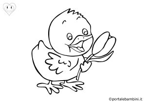 Pulcini da Colorare (stampa gratis) | portalebambini.it