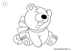 Disegni Orsetti da Colorare - Stampa Gratis