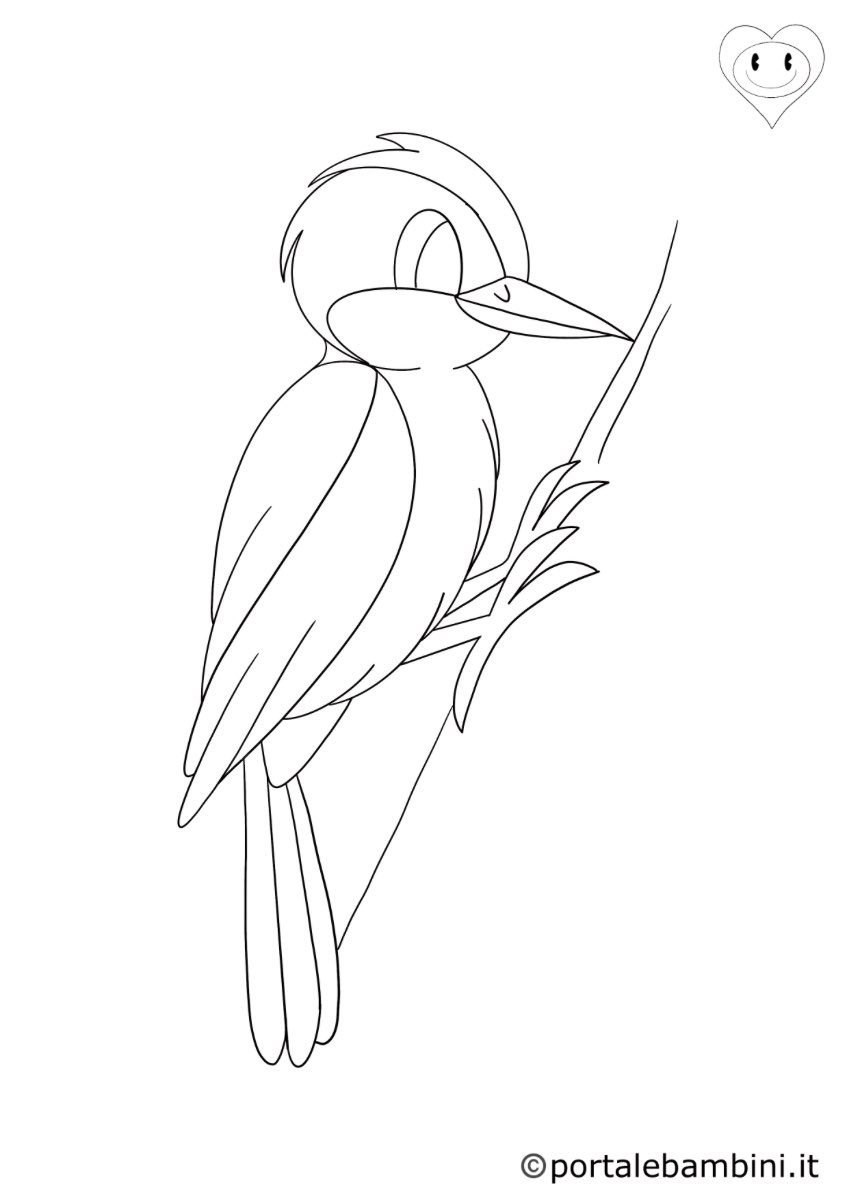 Uccelli da Colorare (stampa gratis) | portalebambini.it