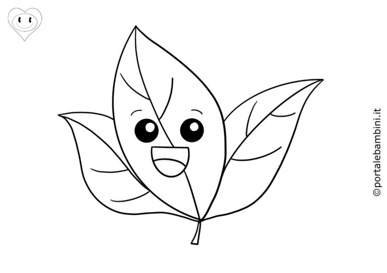 Basilico da Colorare (stampa gratis) | portalebambini.it