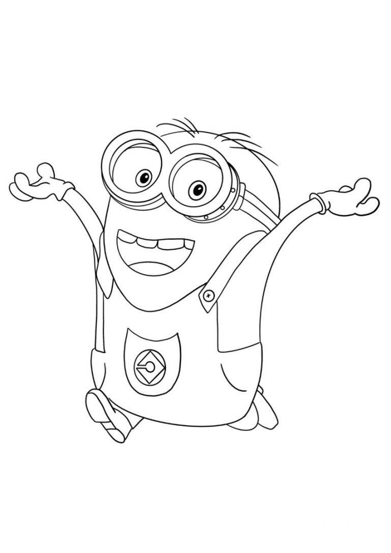 Minions da Colorare (stampa gratis) | portalebambini.it