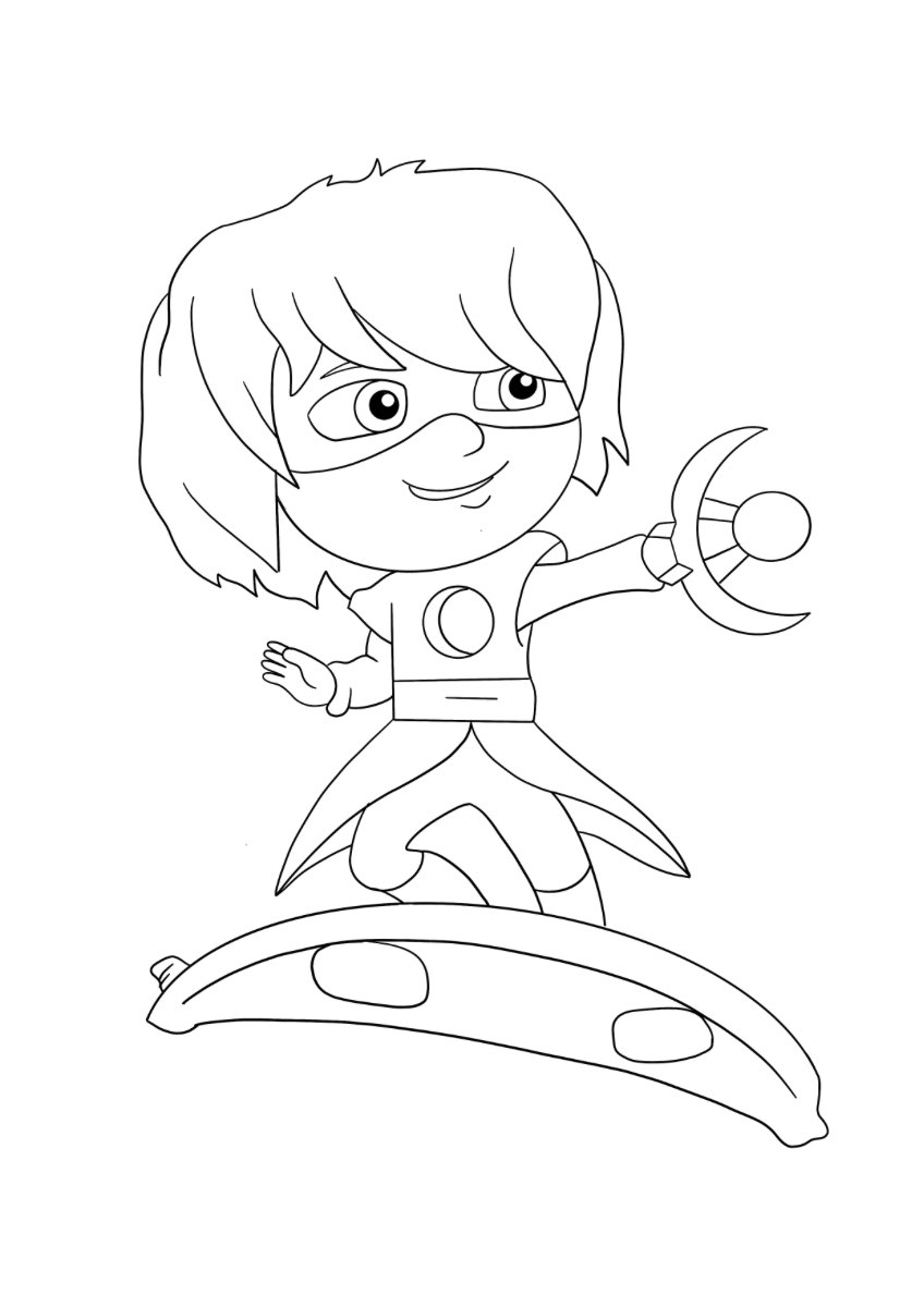 PJ Masks da Colorare (stampa gratis) | portalebambini.it