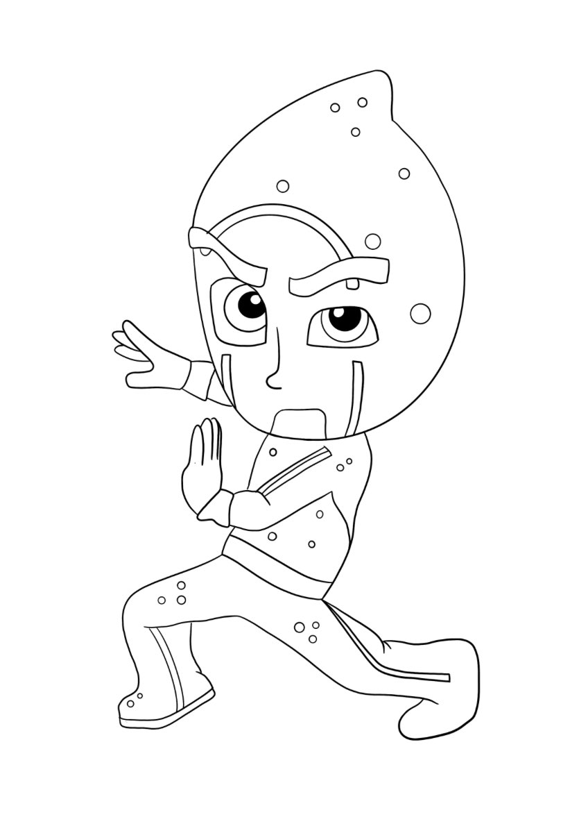 PJ Masks da Colorare (stampa gratis) | portalebambini.it