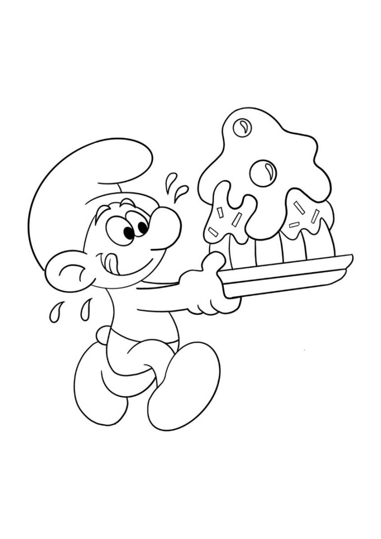 Puffi da Colorare (stampa gratis) | portalebambini.it