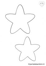 Stelle da Colorare (stampa gratis) | portalebambini.it