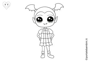 Disegni Vampiri da Colorare (Stampa Gratis)