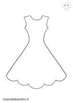 Vestiti da Colorare (stampa gratis) | portalebambini.it