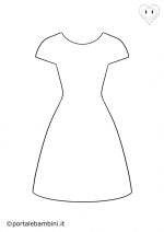 Vestiti da Colorare (stampa gratis) | portalebambini.it