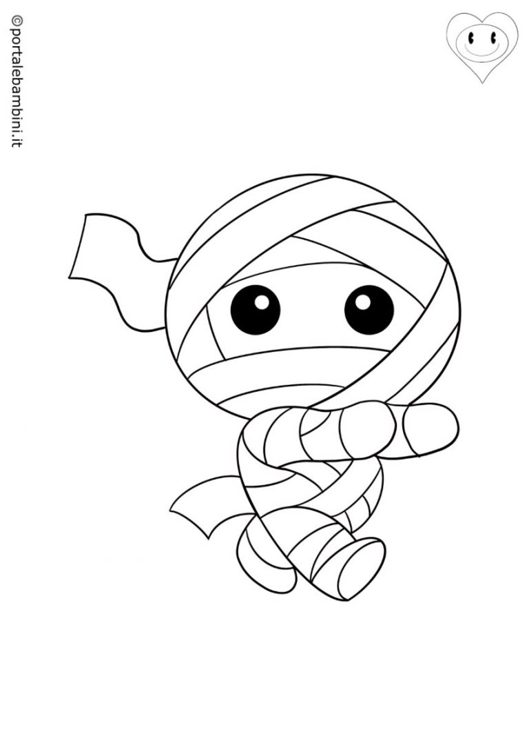 Mummie da Colorare | portalebambini.it