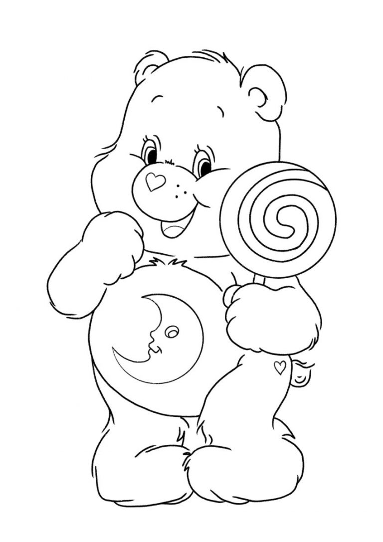 Orsetti del Cuore da Colorare (stampa gratis) | portalebambini.it