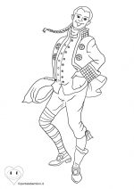 Maschera di Stenterello da Colorare (con storia) | portalebambini.it