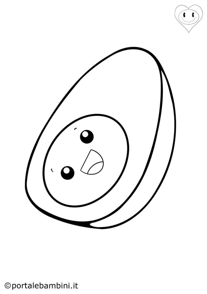 Cibo da Colorare (stampa gratis) | portalebambini.it