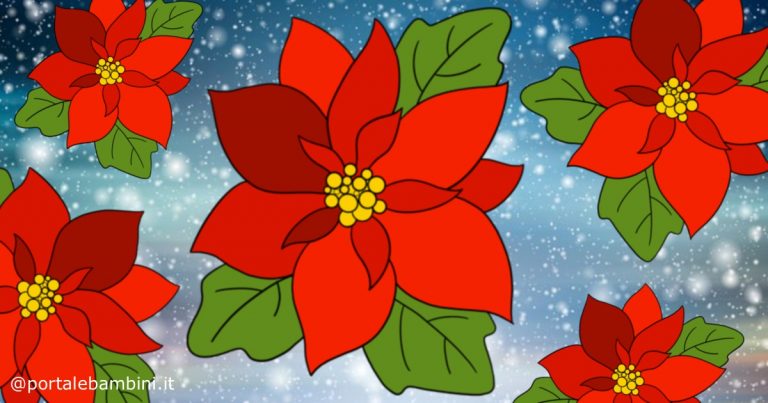 Sagome Stella di Natale (da ritagliare) | portalebambini.it