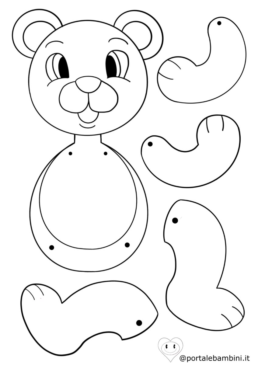 Lavoretti Inverno: Matrici da Stampare | portalebambini.it