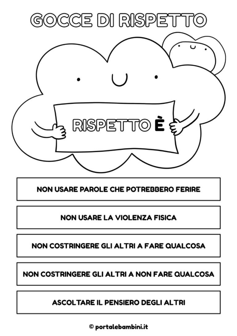Gocce di rispetto | portalebambini.it