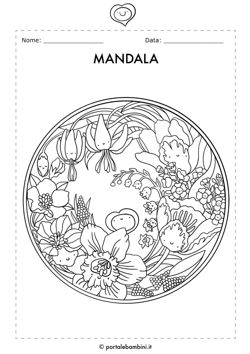Mandala di Primavera | portalebambini.it