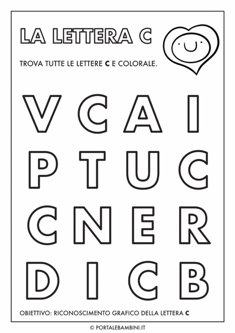 Parole con la C + Schede sulla C