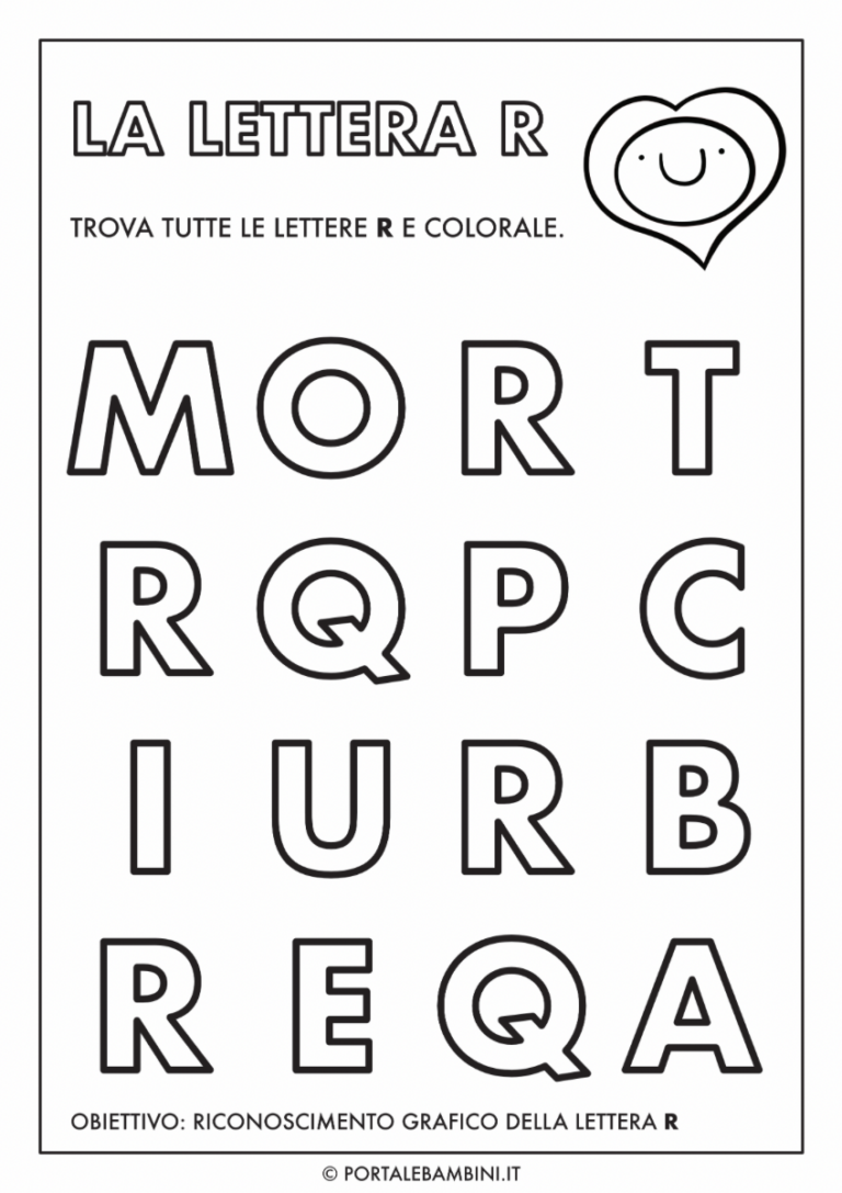 Parole con la R + Schede sulla R