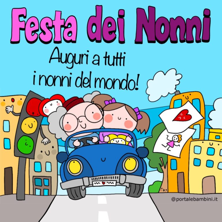 Auguri Nonni! Frasi per la Festa dei Nonni | portalebambini.it