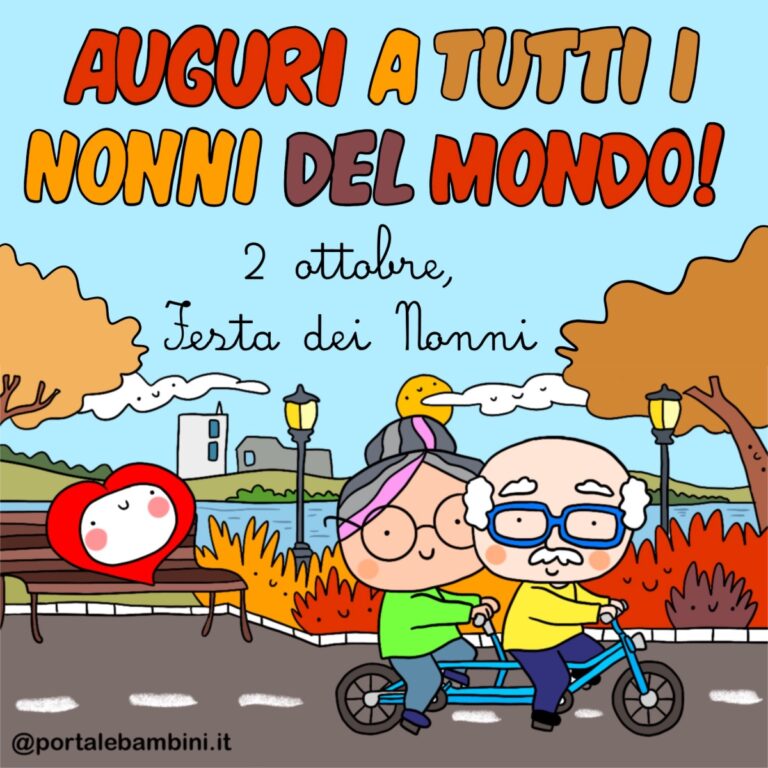 Auguri Nonni! Frasi per la Festa dei Nonni | portalebambini.it