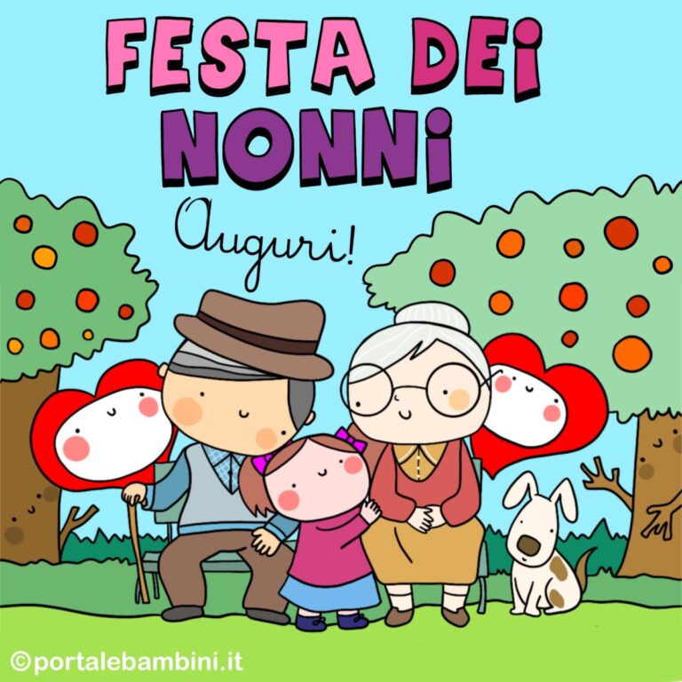 Auguri Nonni! Frasi per la Festa dei Nonni | portalebambini.it