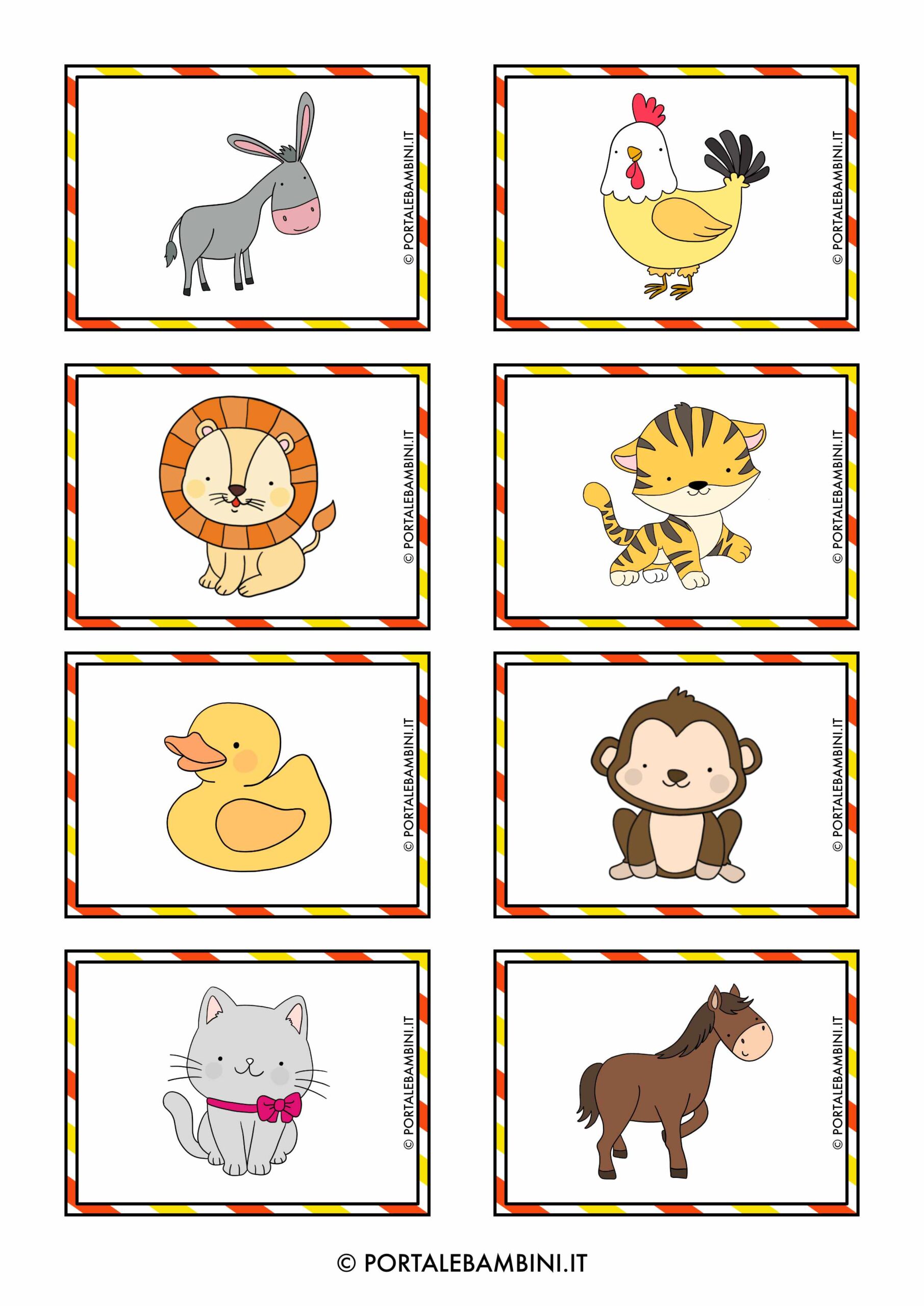 Animali in Inglese | portalebambini.it
