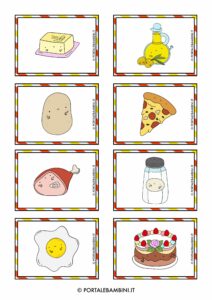 Cibi in Inglese: elenco dei nomi e flashcard | portalebambini.it