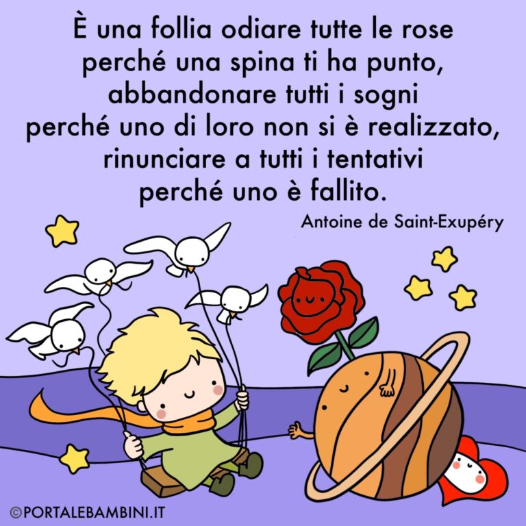 Le Più Belle Frasi dal Piccolo Principe | portalebambini.it