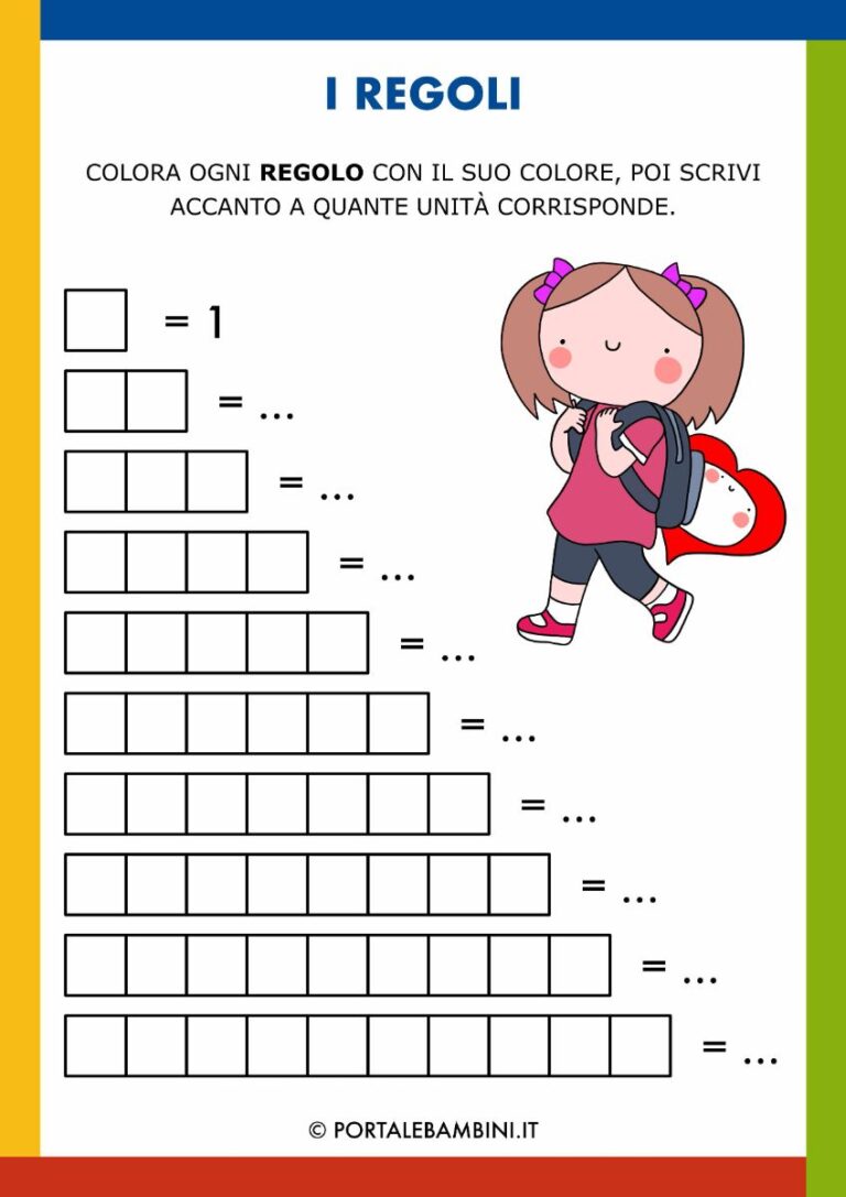 Gioca e Impara con i Regoli | portalebambini.it
