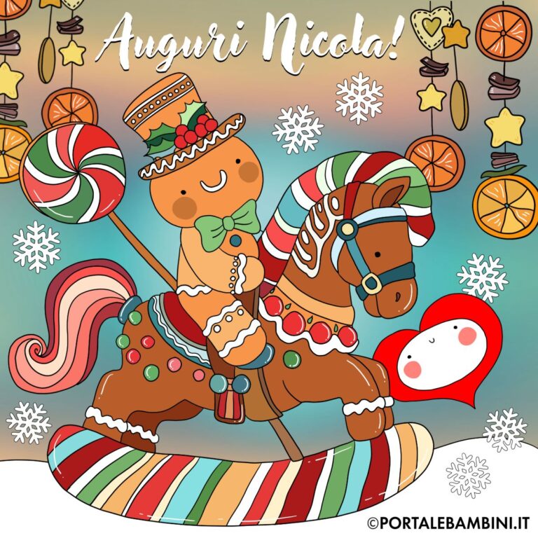 Buon Onomastico Nicola (Immagini e Frasi) | portalebambini.it