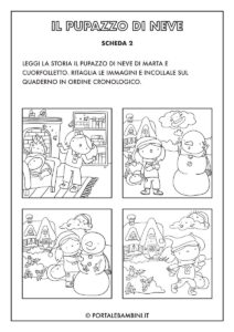 Il pupazzo di neve (le storie di Cuorfolletto e Marta)