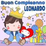 Buon Compleanno Leonardo (immagini gratis) | portalebambini.it