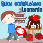 Buon Compleanno Leonardo (immagini gratis) | portalebambini.it