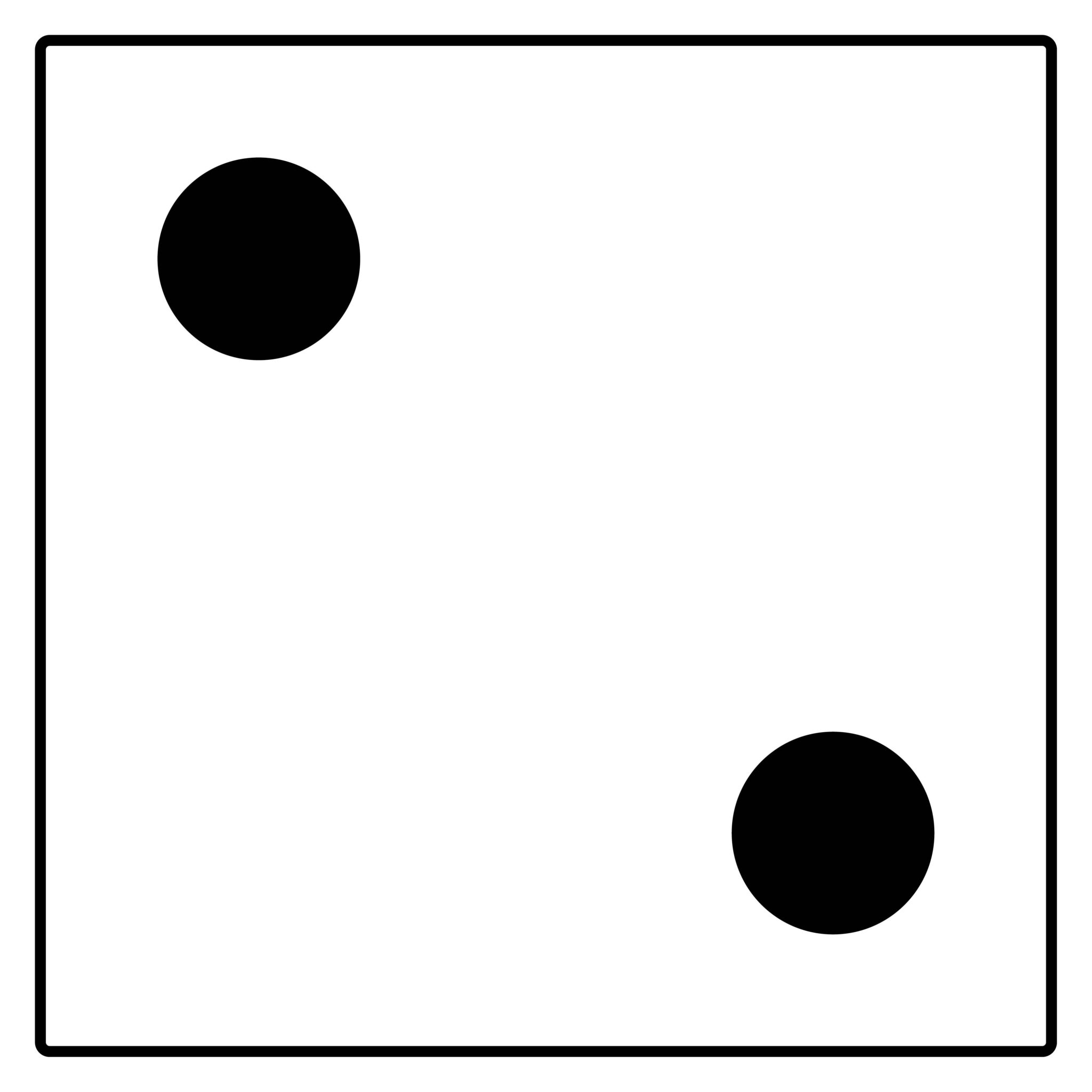 Disegni di Dadi da Stampare e Colorare | portalebambini.it