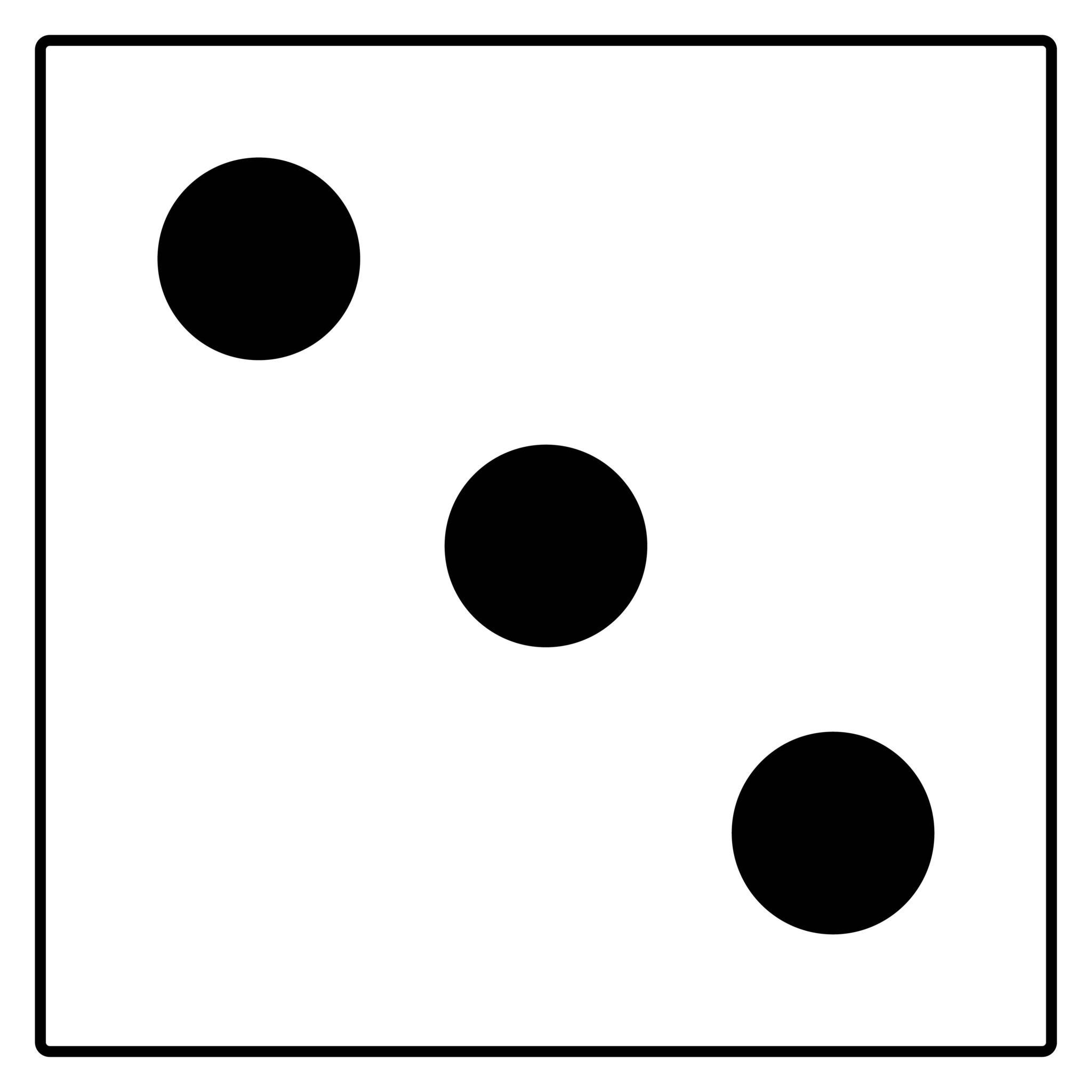 Disegni di Dadi da Stampare e Colorare | portalebambini.it