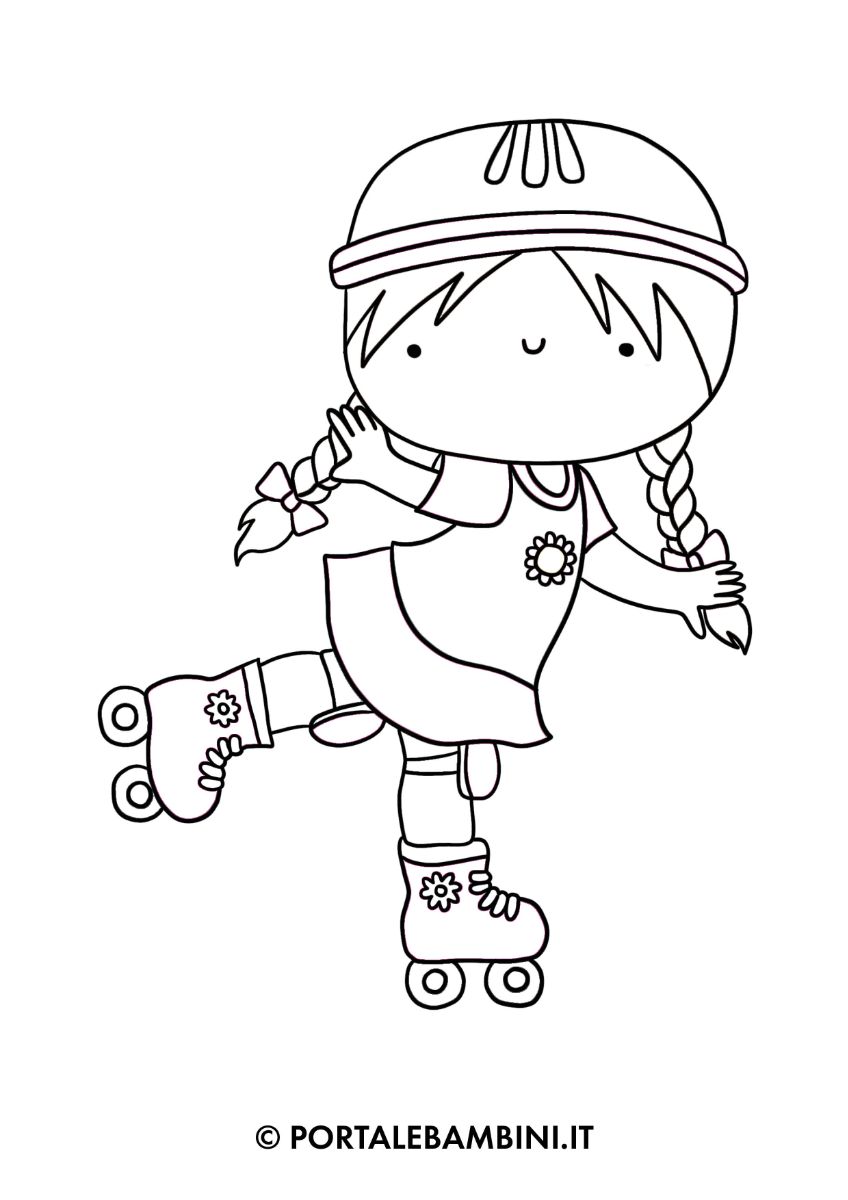 Bambini da Colorare (stampa gratis) | portalebambini.it