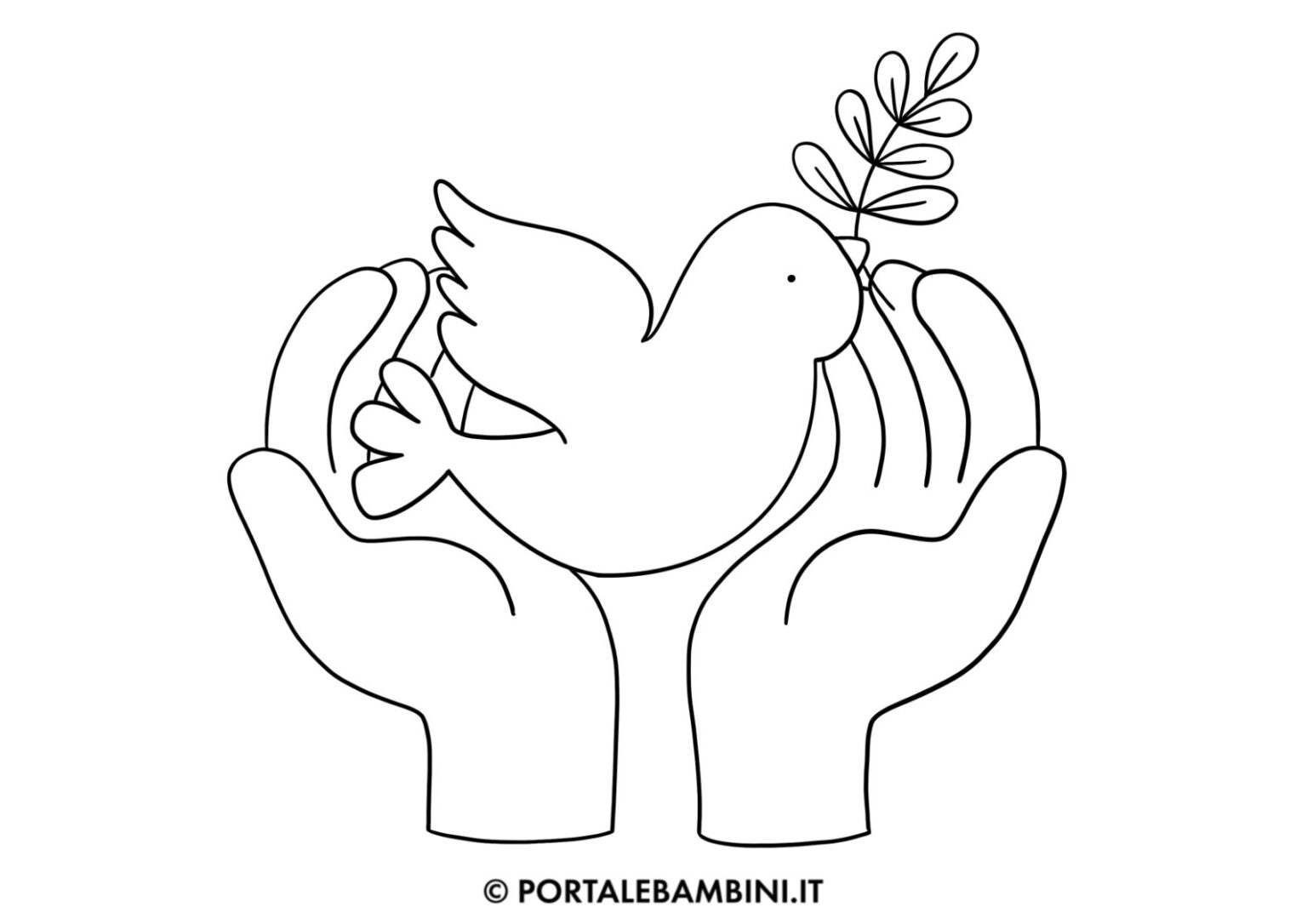 Disegni sulla Pace da Colorare