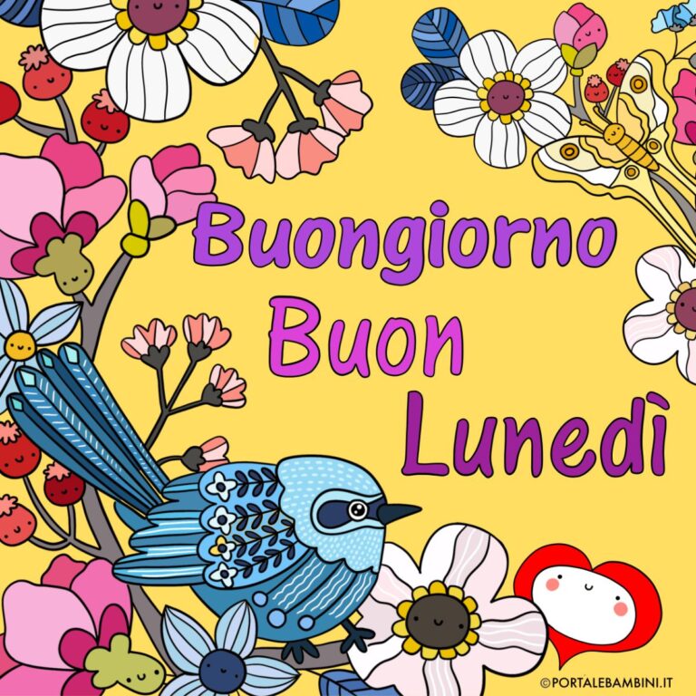 Buongiorno Buon Lunedì (immagini gratis)
