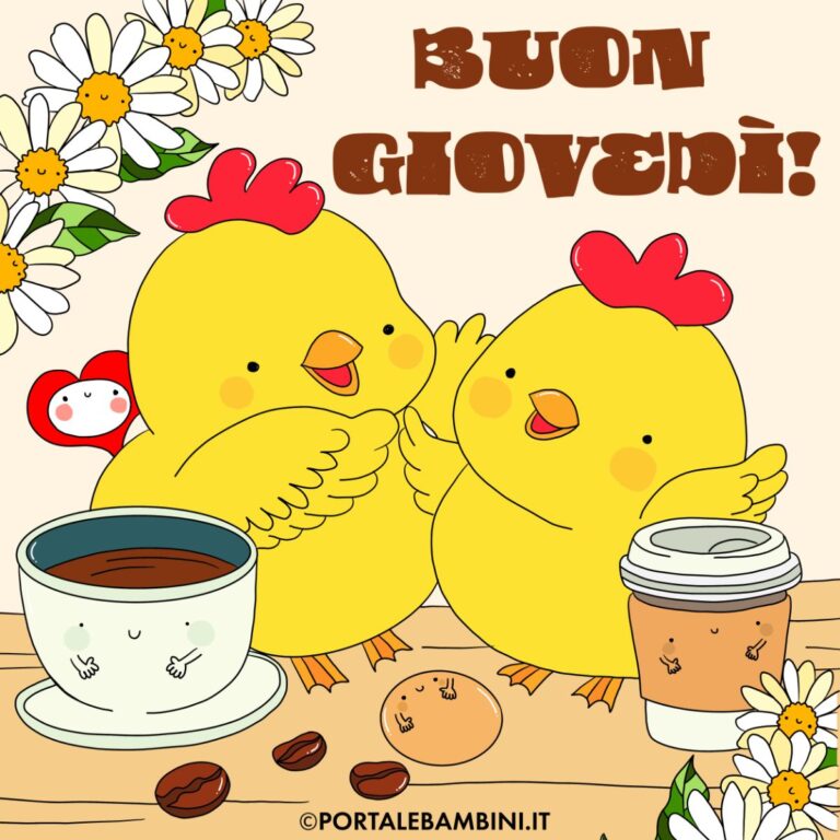 Buon Giovedì (con Cuorfolletto) | portalebambini.it