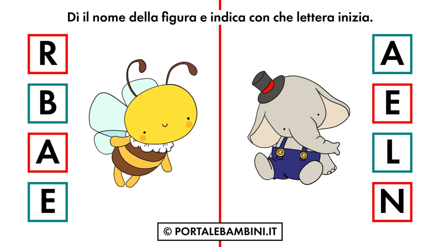 Parole con la A + Schede sulla A