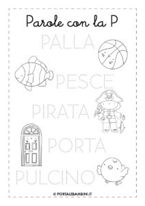Parole con PA PE PI PO PU | portalebambini.it