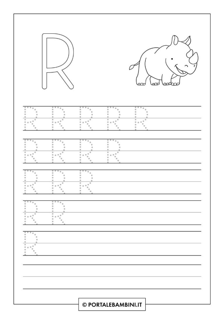 Parole con la R + Schede sulla R